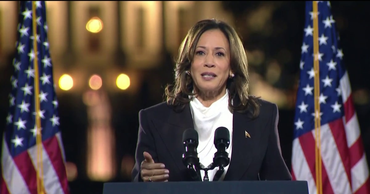 Harris makes closing argument one week before the election