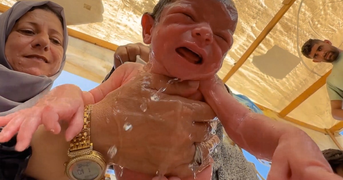Born into war: Babies are an unstoppable force in Gaza