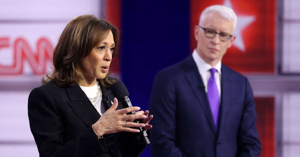 Harris calls Trump a ‘fascist’ in CNN town hall