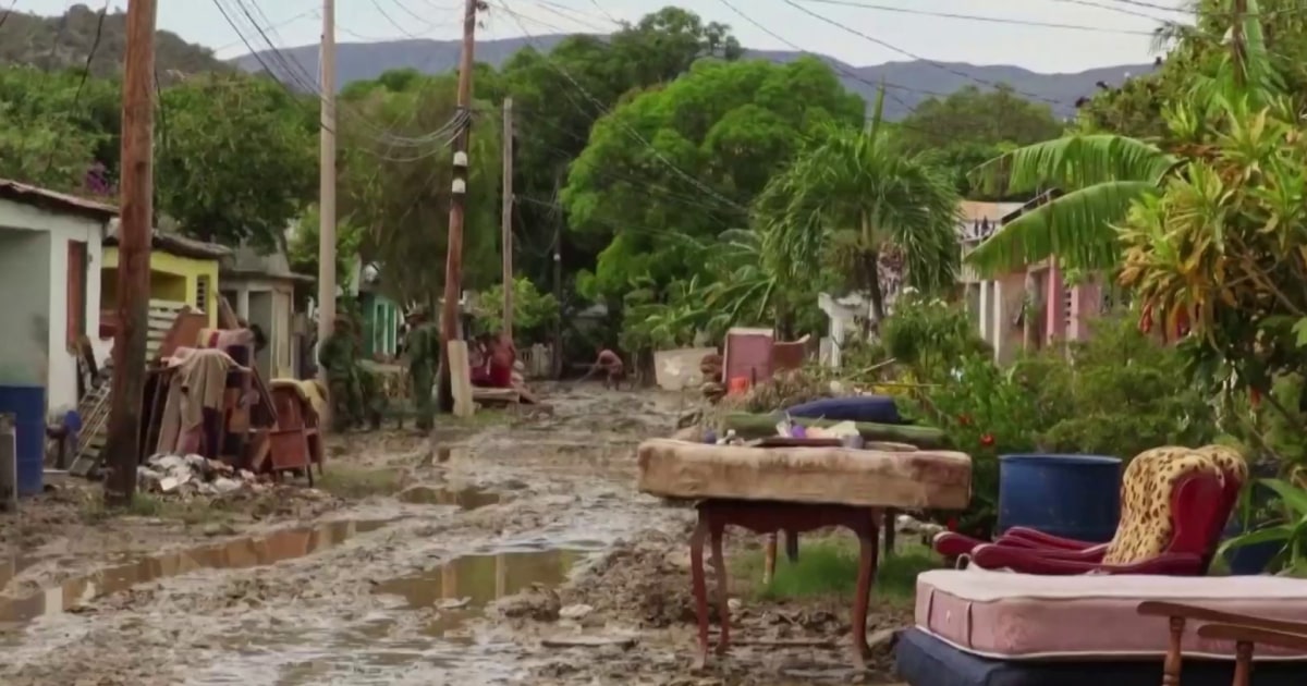 Recovery underway in Cuba after being hit by Hurricane Rafael