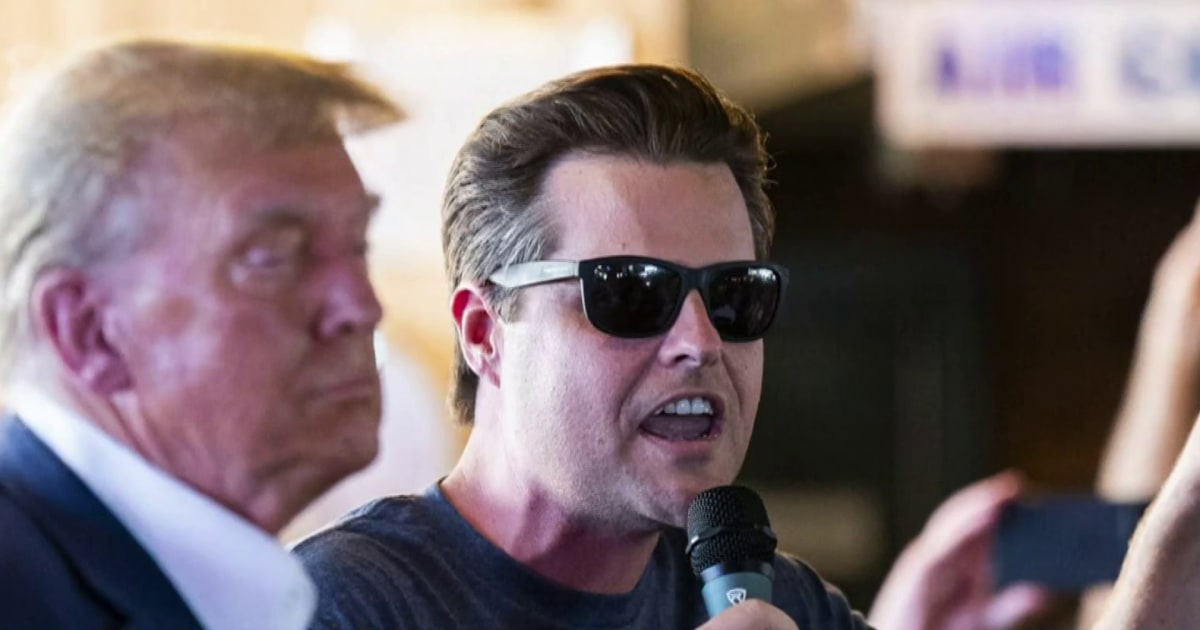 Trump's pick of Gaetz for attorney general 'sends shock waves' through DOJ