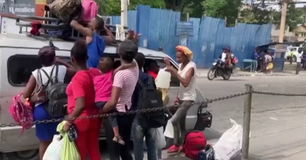 Haitians flee homes as gangs expand control over the country