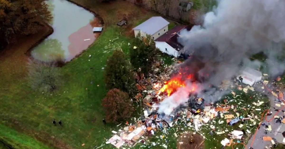 Investigation underway in Ohio home explosion that killed two, injured one