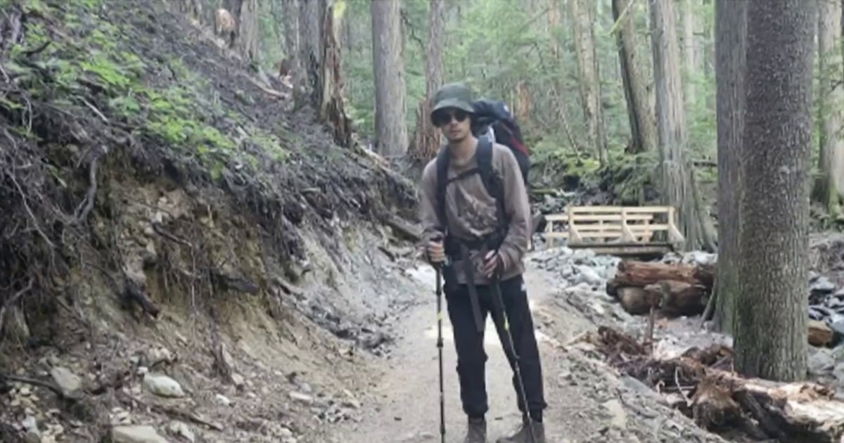 Missing hiker rescued after more than 7 weeks in Canada's Northern Rockies