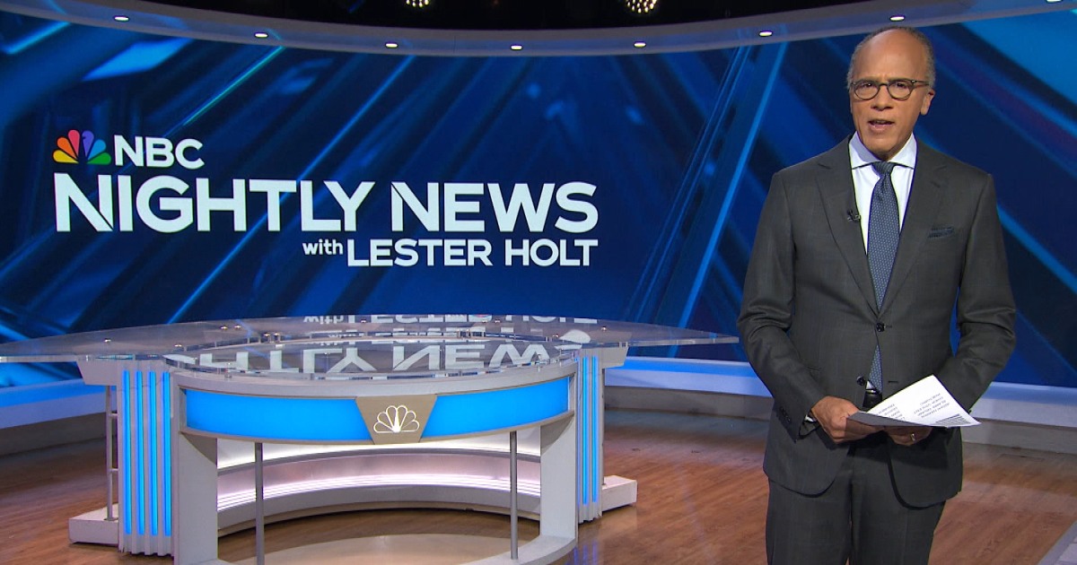 Nightly News Full Broadcast (November 1st)
