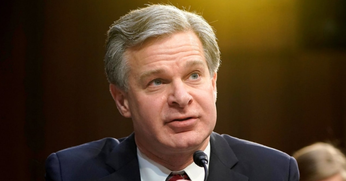 Cutting Wray's term would be ‘a disservice to the country’: Fmr FBI Snr ...