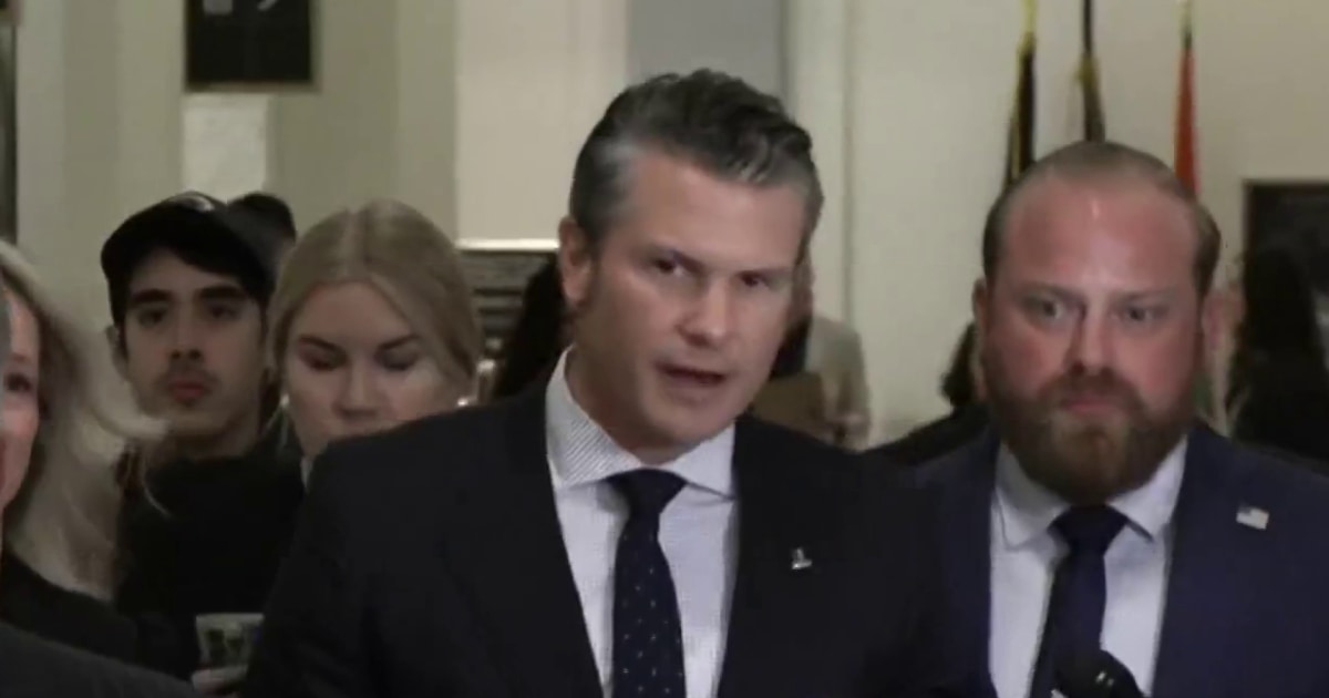 Hegseth denies allegations he has a drinking problem as Senate support ...