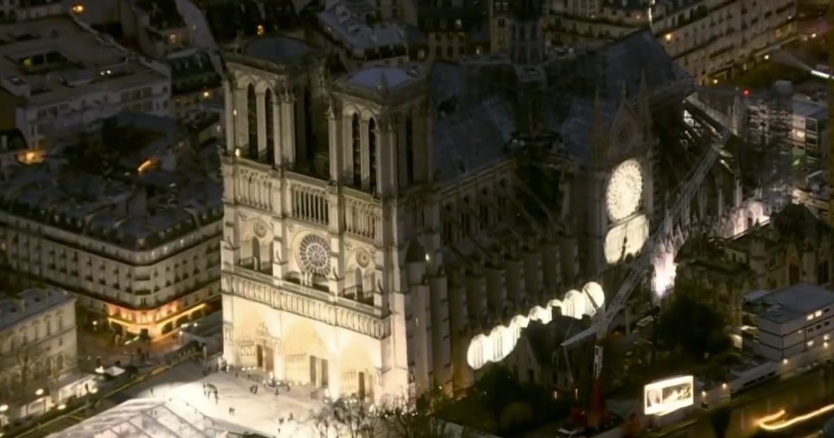 Notre Dame Cathedral reopens in Paris five years after fire Notre Dame Cathedral reopens in Paris five years after fire