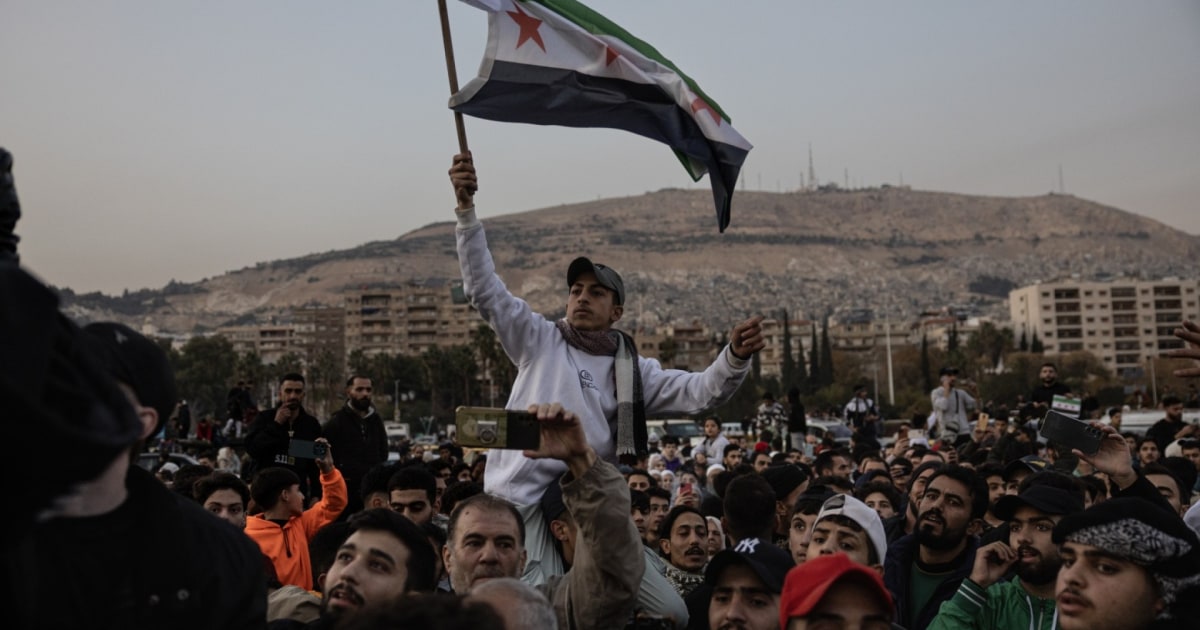 After Assad is driven out of Syria, celebrations and prisoners freed