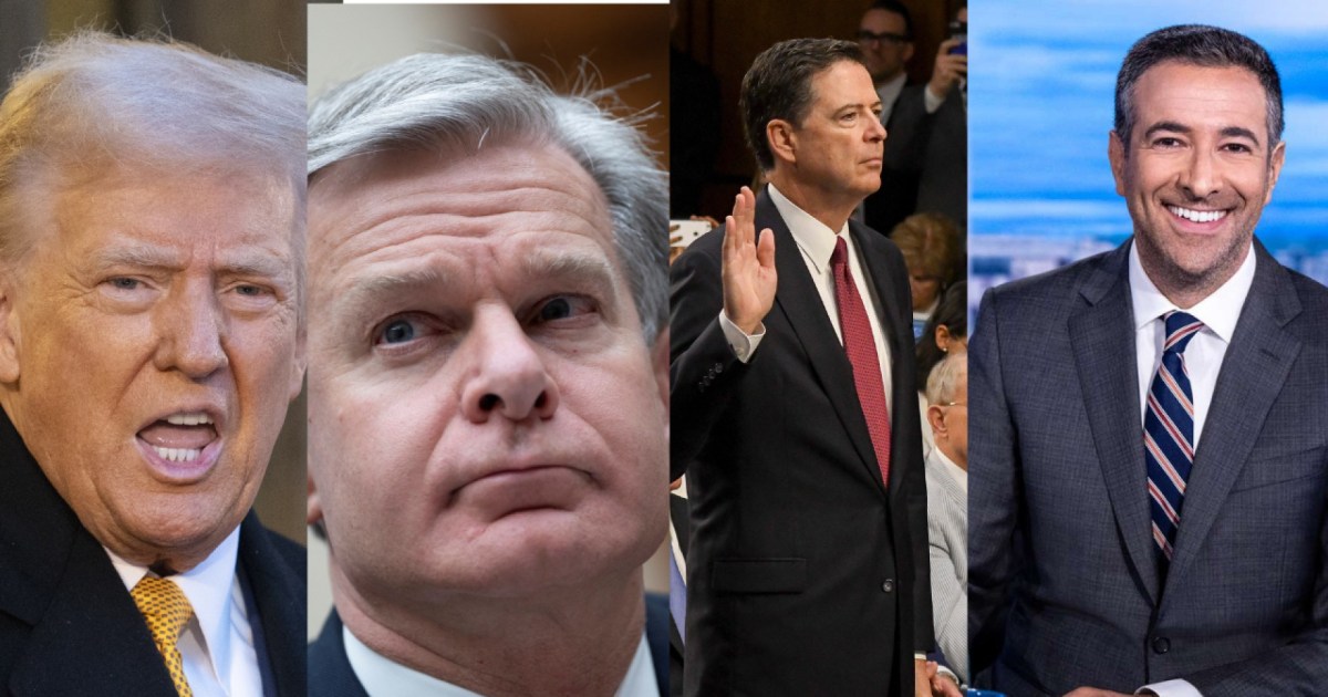 MSNBC’s Ari Melber: FBI Director cravenly surrendering to Trump in advance