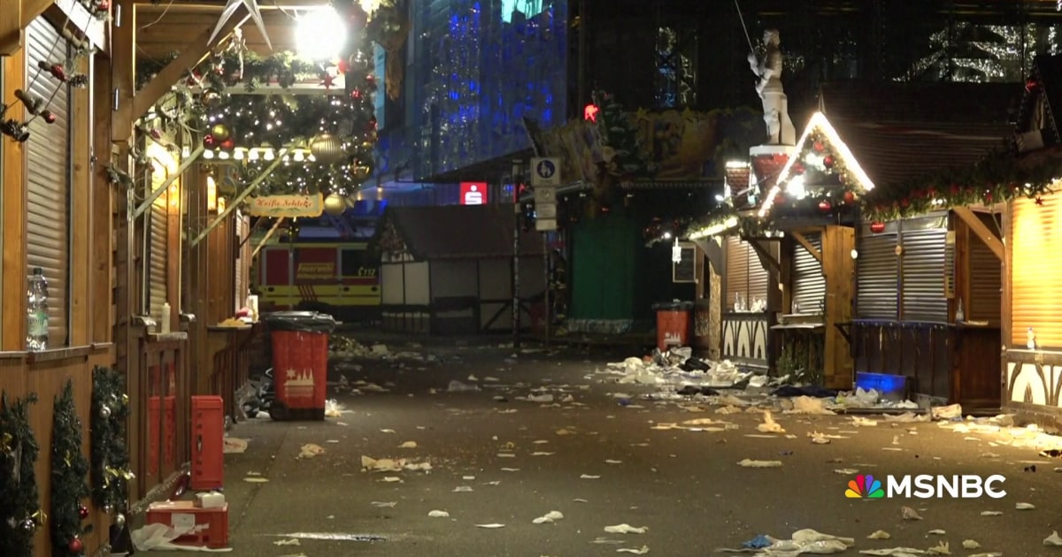 German Christmas market attack leaves 1 dead, 68 injured, say local ...