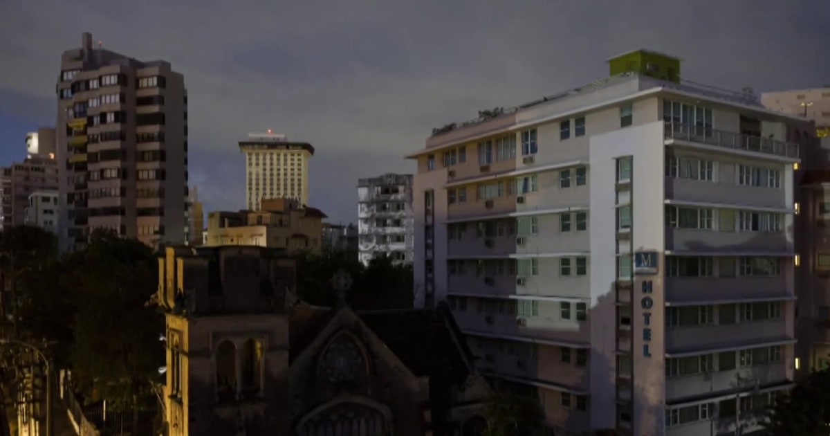 Puerto Rico suffers widespread power outage on New Year's Eve