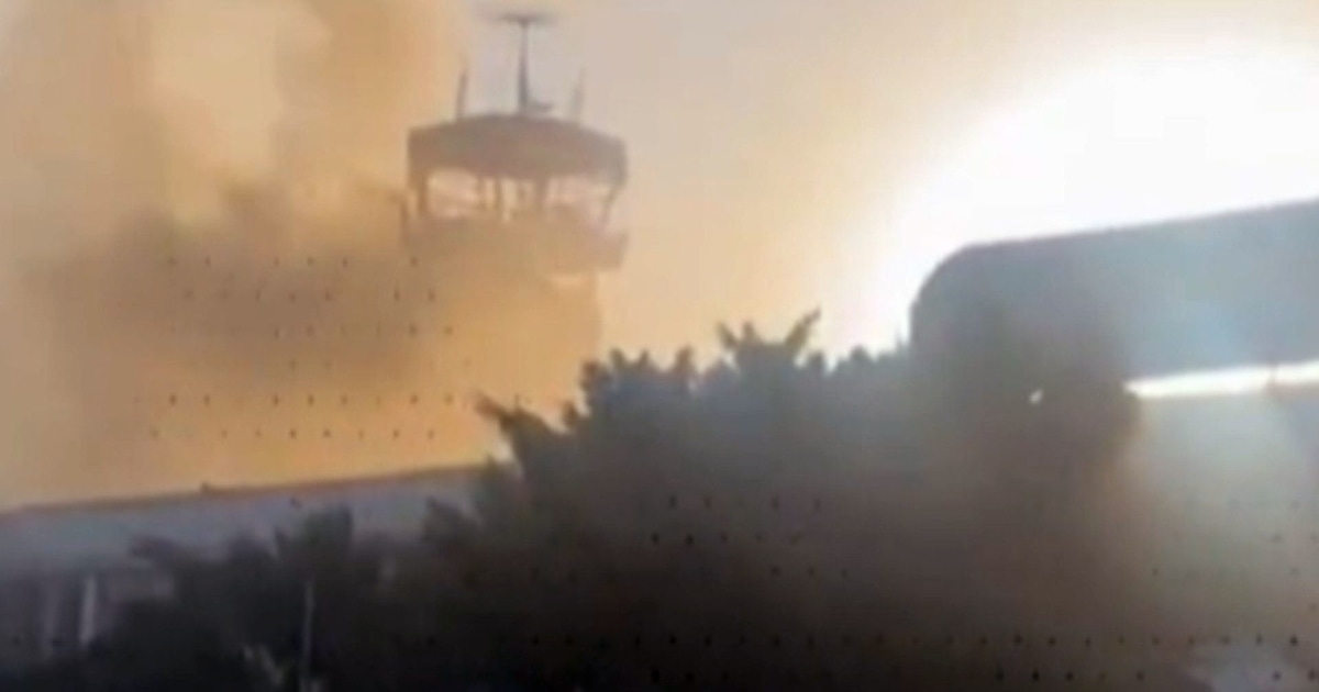 Video shows Israeli strikes in Yemen's capital Saana