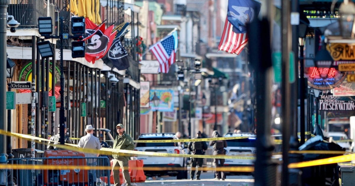 Officials have identified suspect in deadly New Orleans car attack