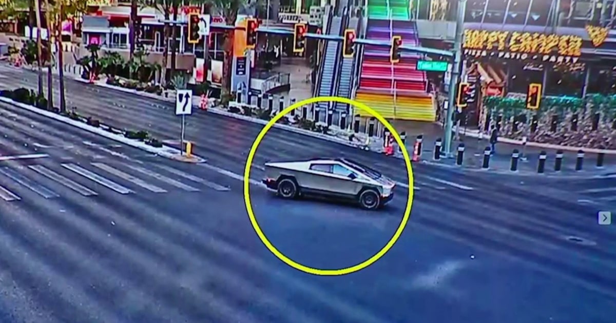 Las Vegas police: Suspect likely shot himself before Cybertruck explosion