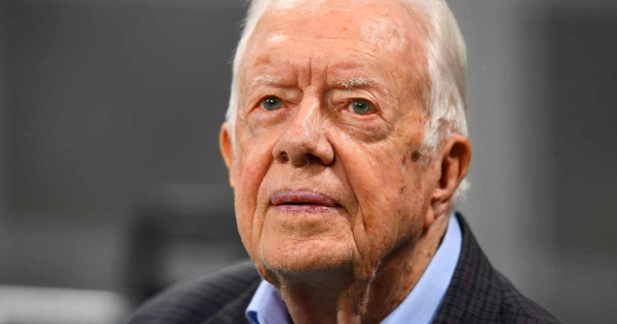Jimmy Carter's casket begins journey to Washington