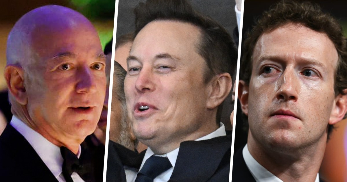 ‘Direct line’ to Trump: Ruhle on Elon Musk, Mark Zuckerberg, Jeff Bezos ...