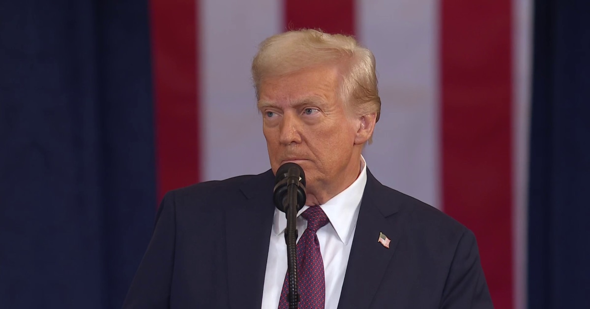 Trump lays out the vision and goals for his presidency