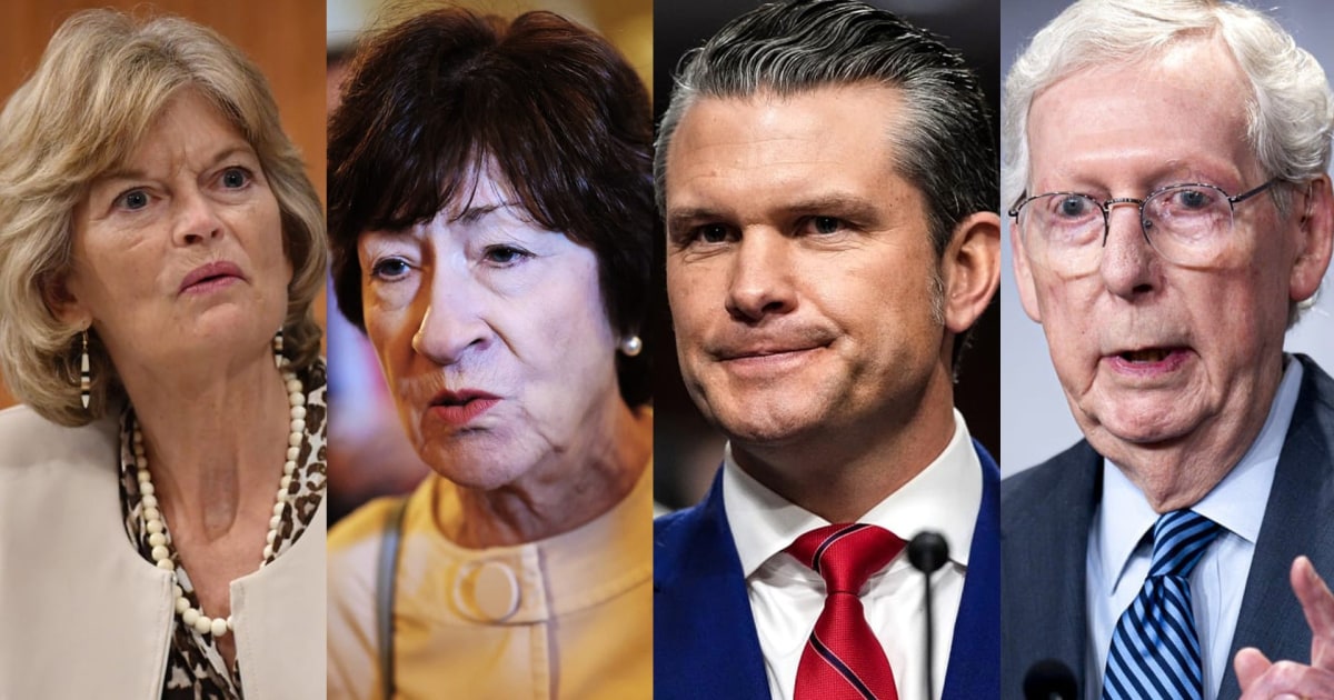 GOP Sens. Collins and Murkowski oppose Hegseth – will there be others?
