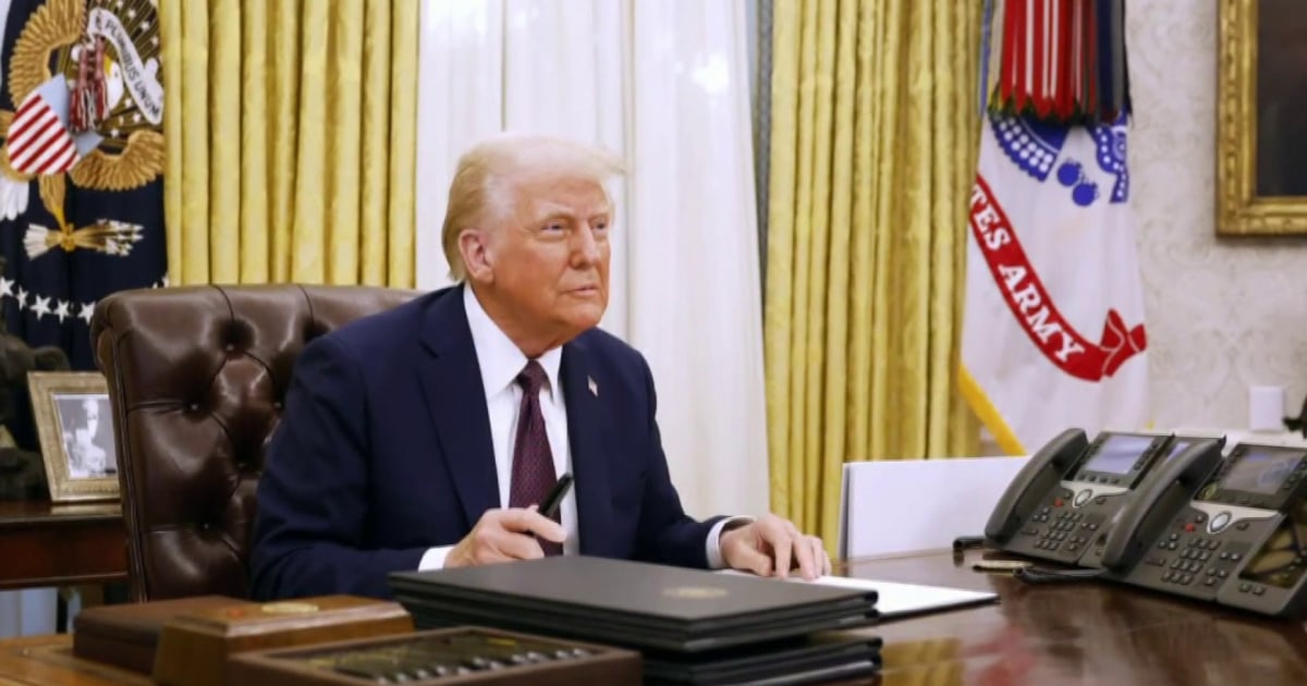 Trump military executive orders will end DEI, create U.S. missile ...