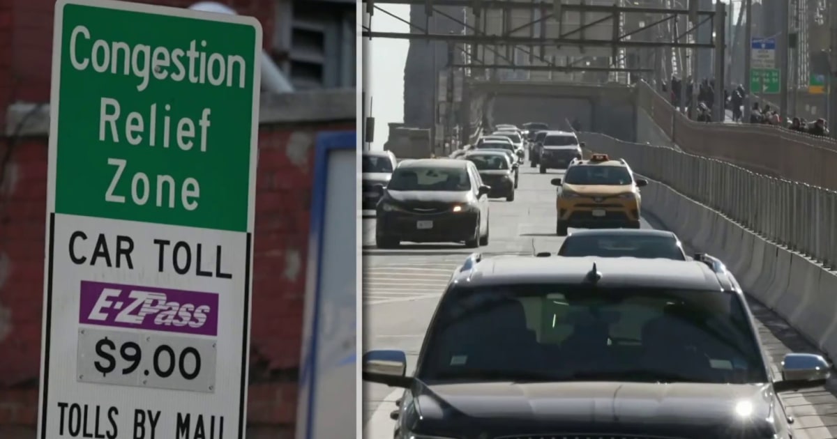 New congestion pricing program leads to less traffic going into NYC