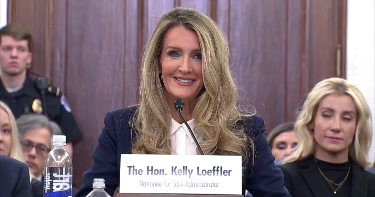 Kelly Loeffler delivers opening statement at Senate confirmation hearing