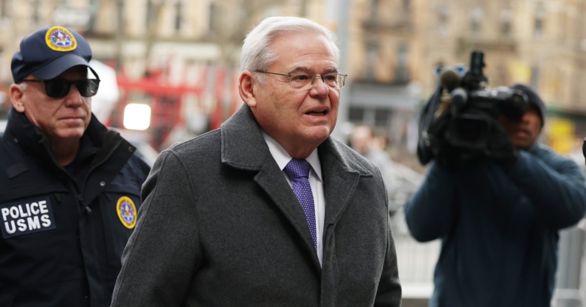 Menendez sentenced to 11 years for bribery, extortion and other crimes
