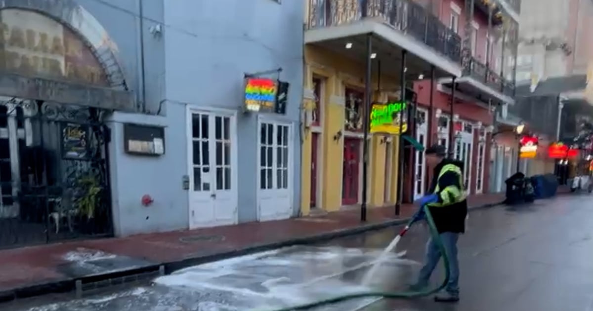 Crews clean New Orlean's Bourbon street following fatal truck attack