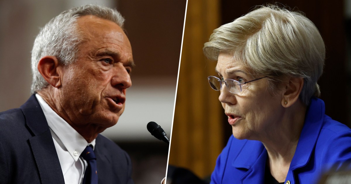 Sen. Warren grills RFK Jr. on influencing lawsuits against vaccine makers