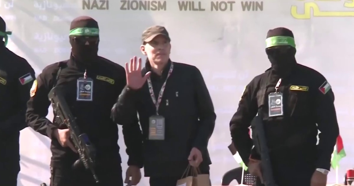 Israeli American hostage Keith Siegel released by Hamas