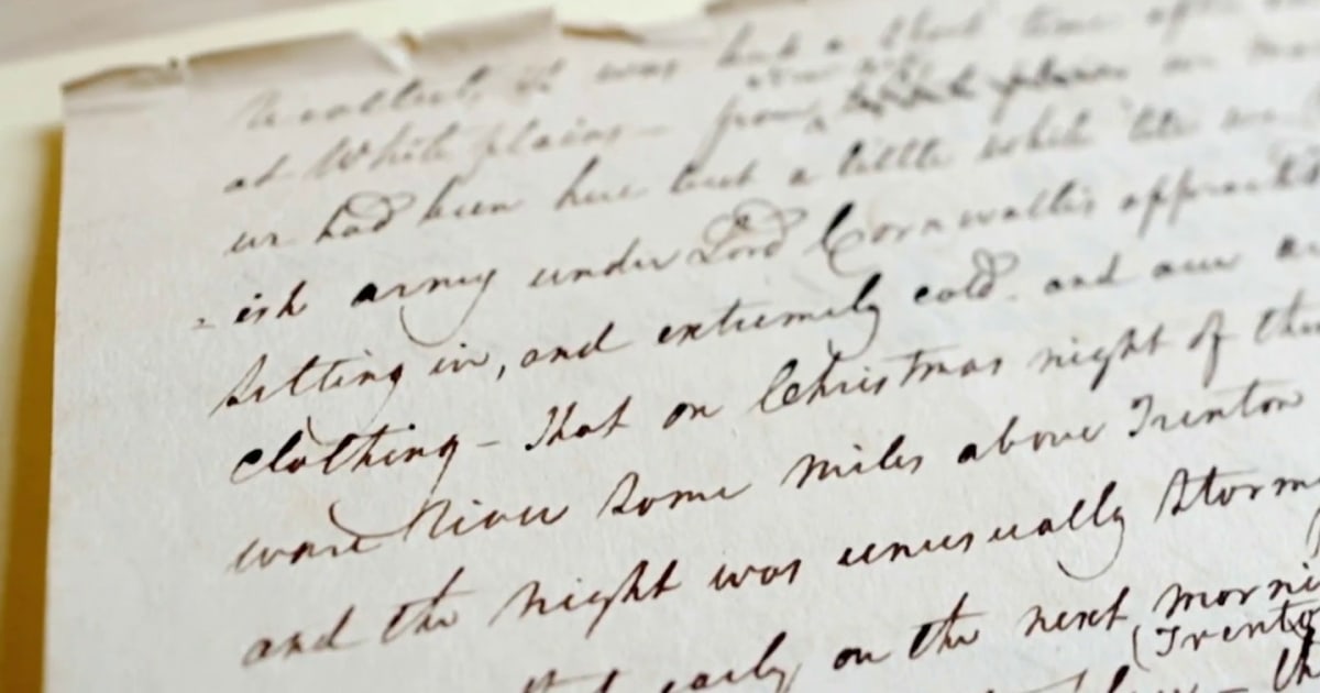 Uncovering America’s history through cursive handwriting