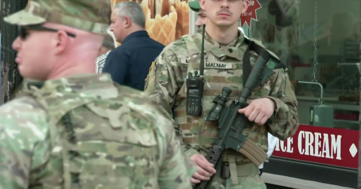 Massive security in place for Super Bowl