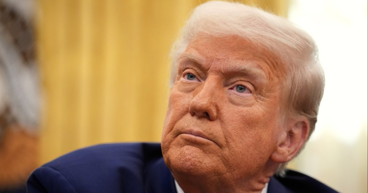 Trump discusses DOGE examining the IRS