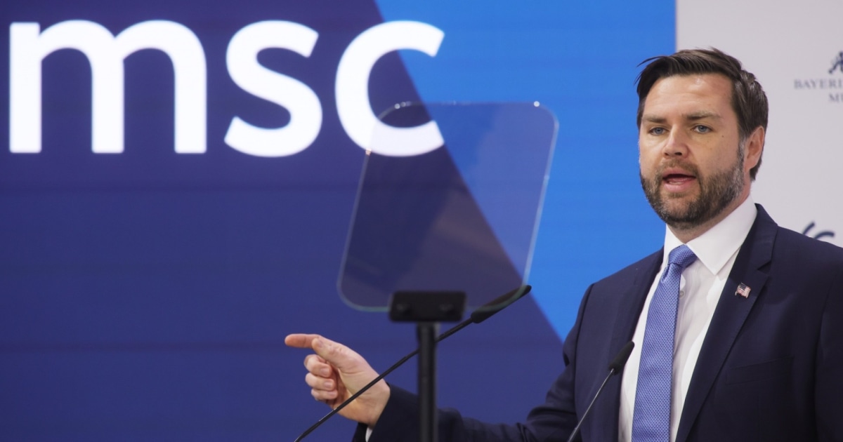 Vance warns Europe democracy faces a 'threat from within'