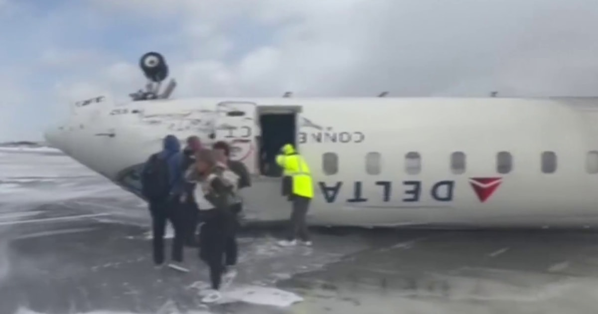 Breaking: Delta plane crashes while landing in Toronto