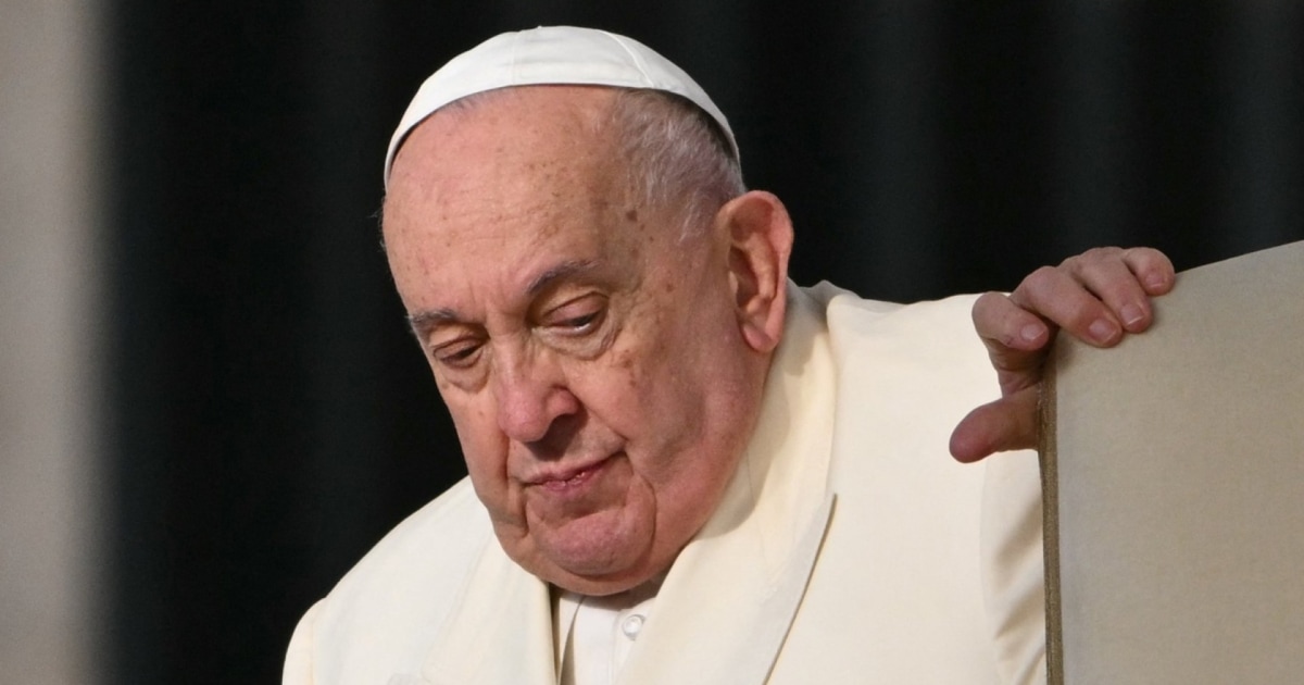 Vatican says hospitalized Pope Francis remains in stable condition