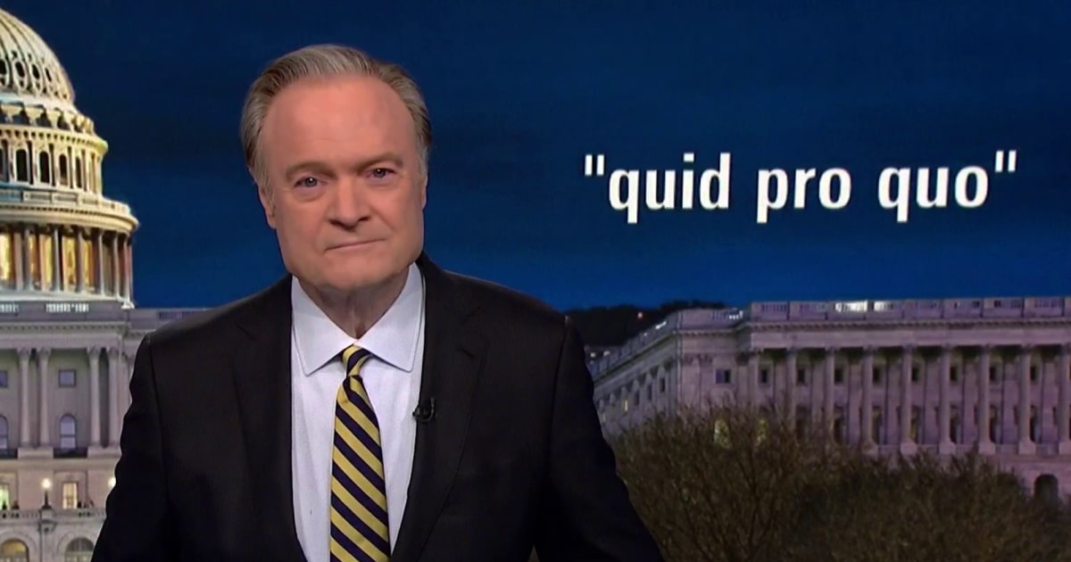 Lawrence: Emil Bove could not find a single attorney to represent Trump ...