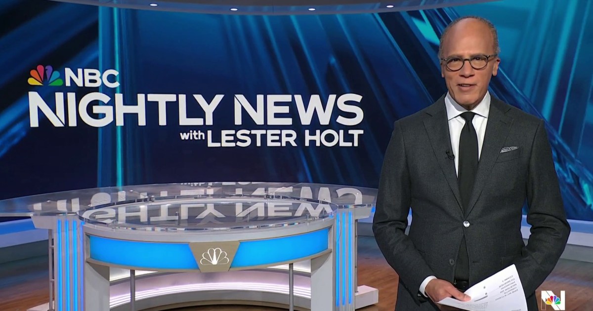 Nightly News Full Broadcast (February 20th)