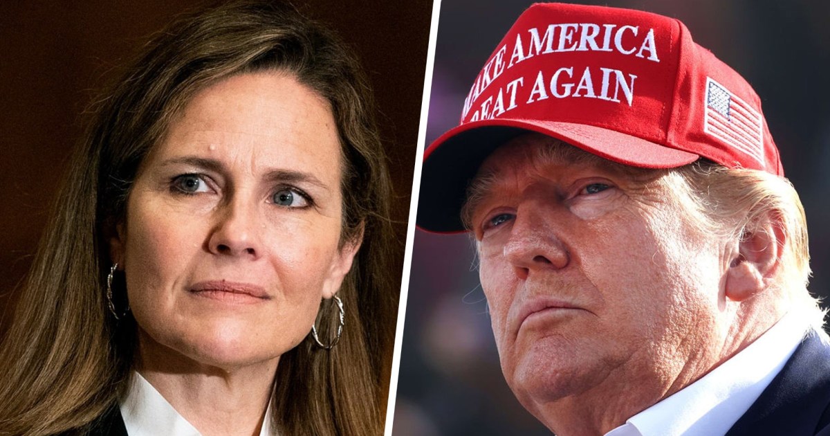 MAGA world turns against Trump-appointee Justice Amy Coney Barrett