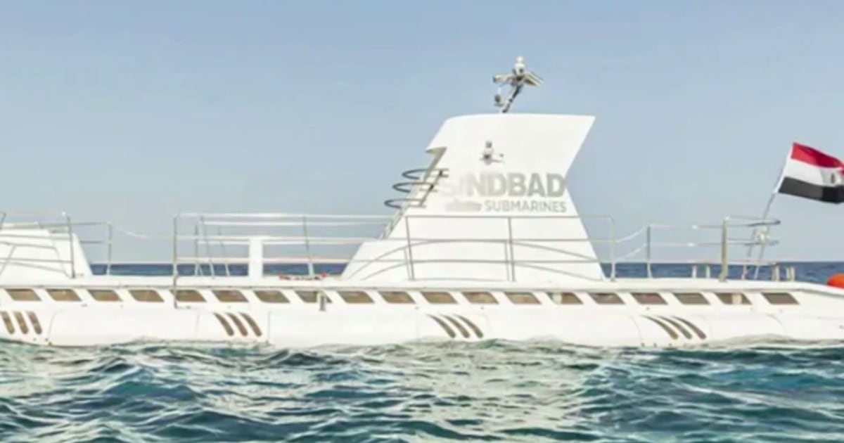 Tourist submarine sinks in Red Sea killing several people