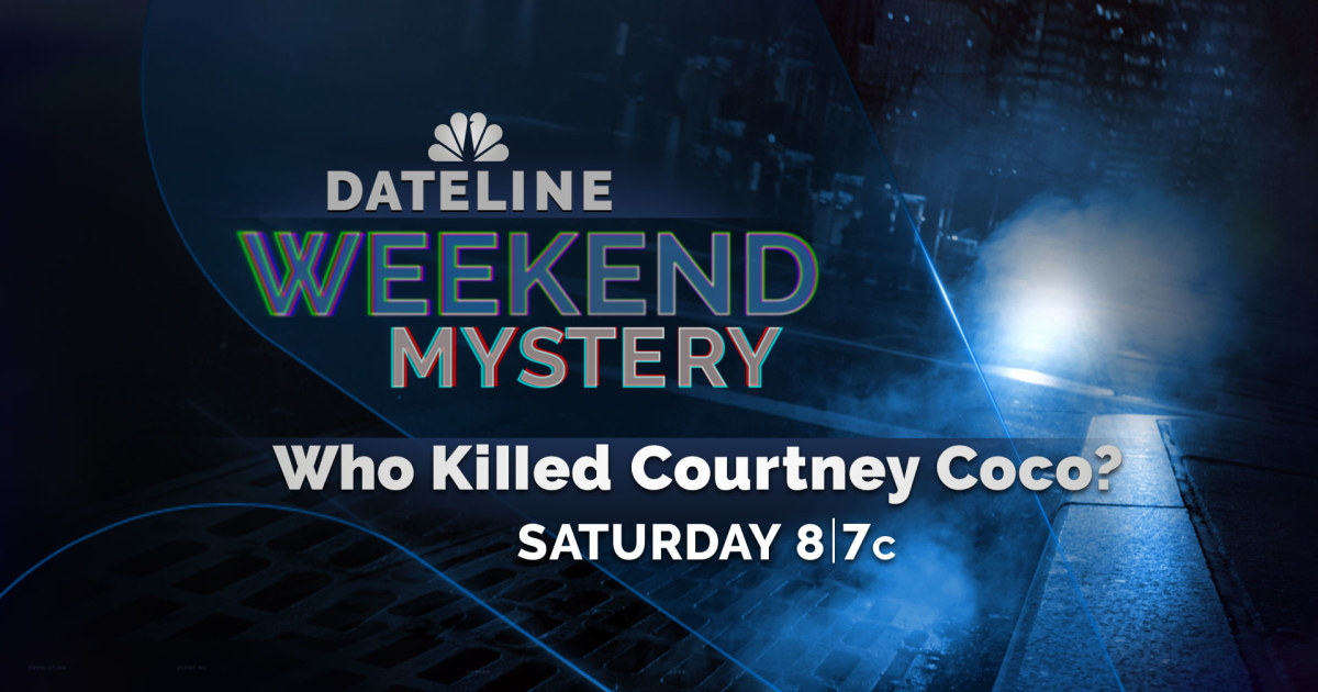 Sneak Peek: "Who Killed Courtney Coco?": Andrea Canning reports ...