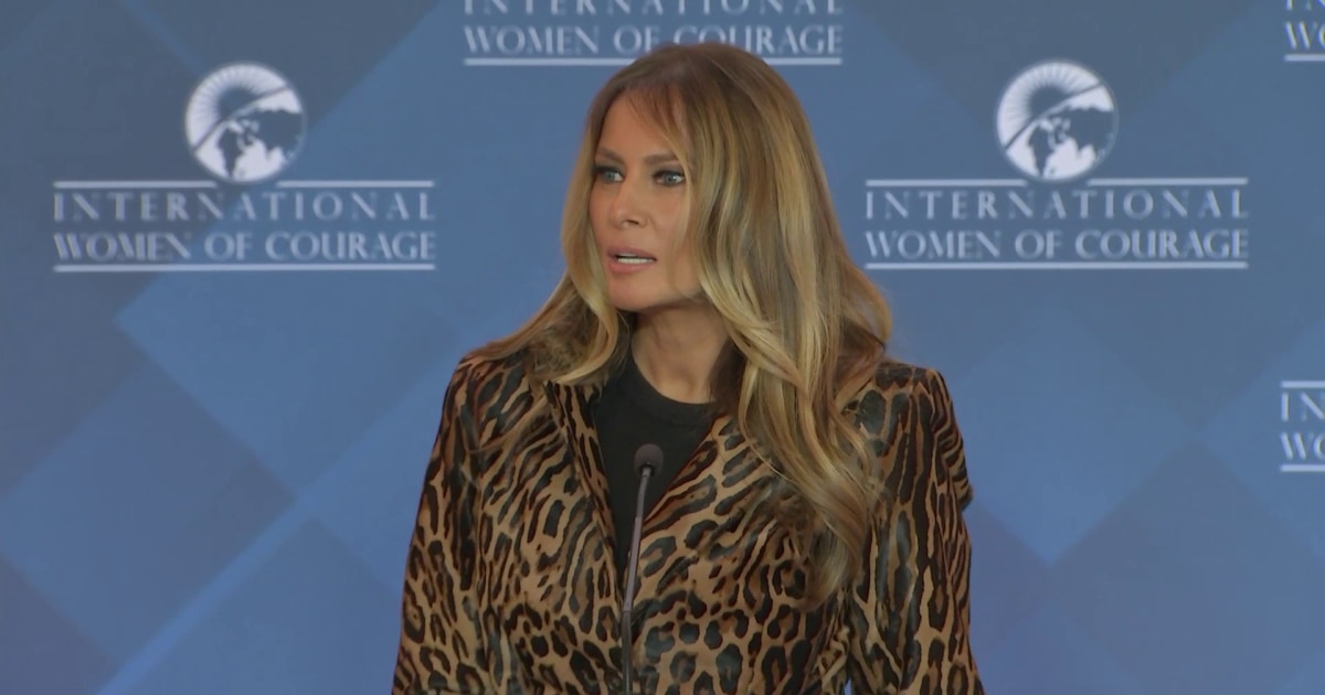 Melania Trump spotlights love and courage at 2025 Women of Courage Awards