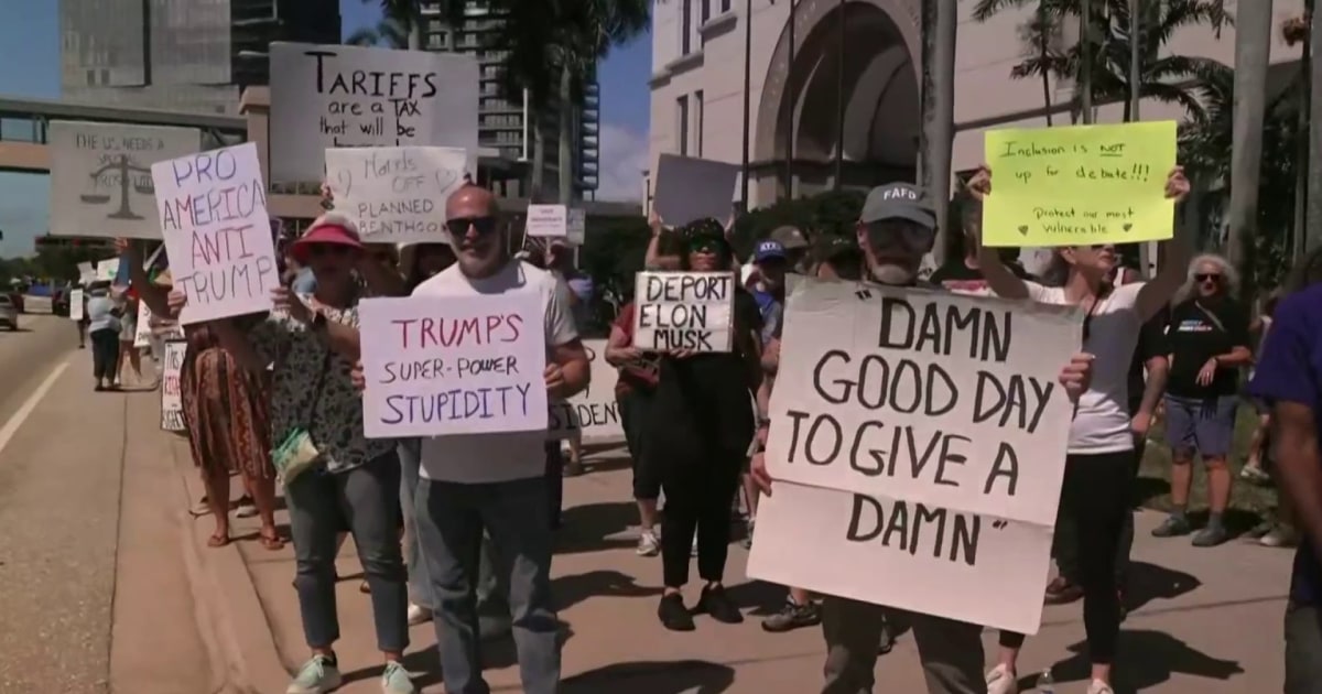 Major nationwide protests erupt against Trump admin.