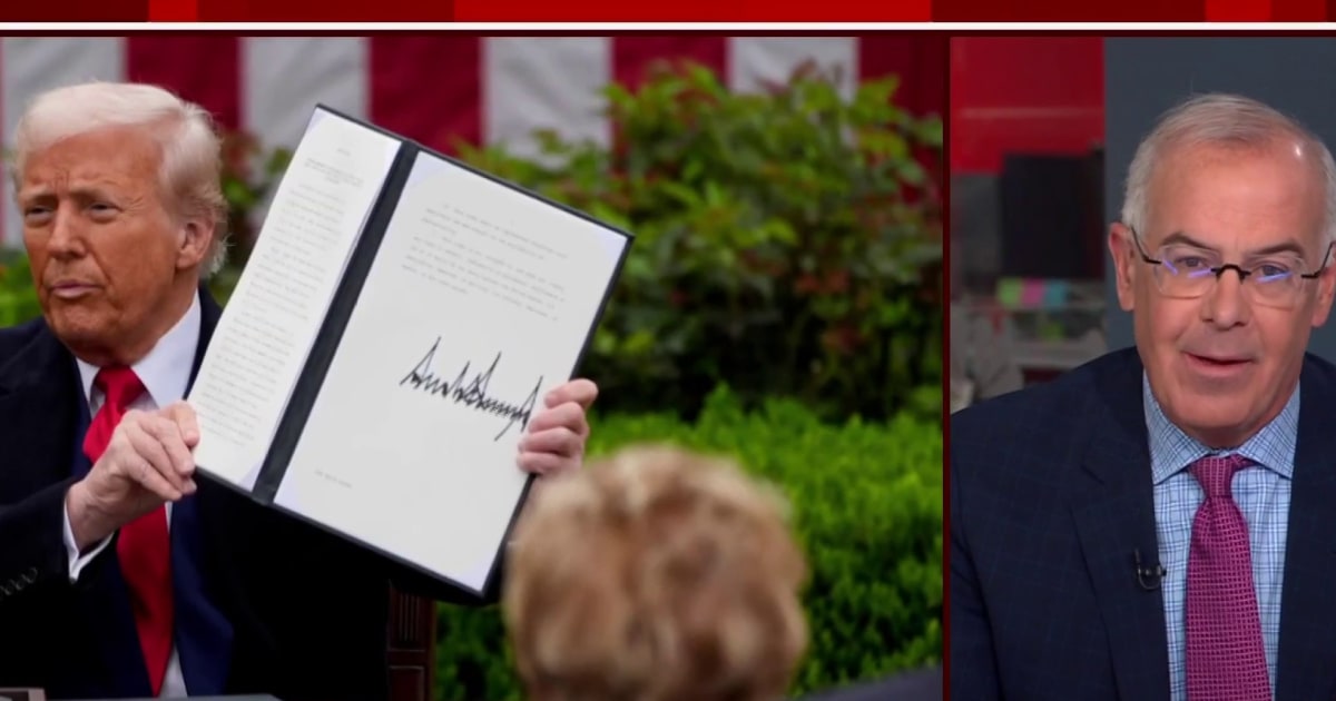 David Brooks: Tariffs could be the hill Trump is willing to die on