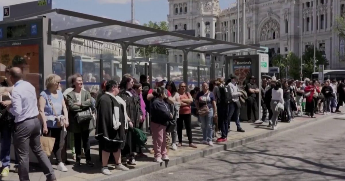 Millions without power following European blackout