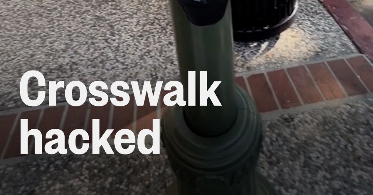 Crosswalk hacked to imitate Musk, Zuckerberg voices
