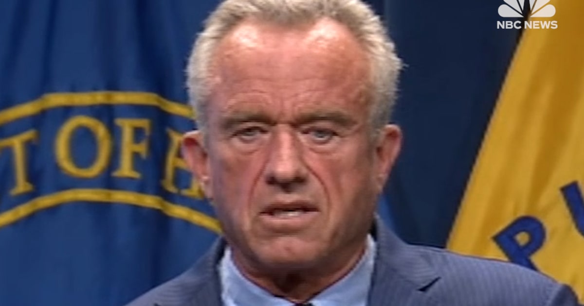 RFK Jr. claims on 'environmental toxins' and autism rates