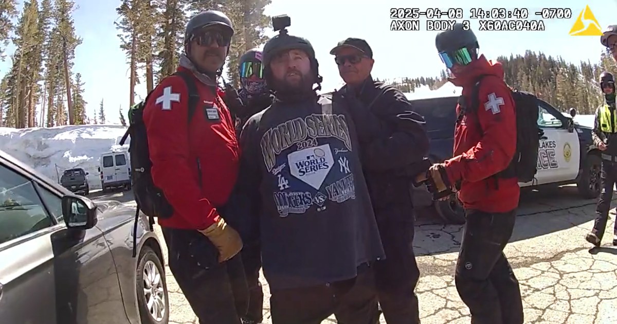 Bodycam shows Haley Joel Osment’s arrest at California ski resort