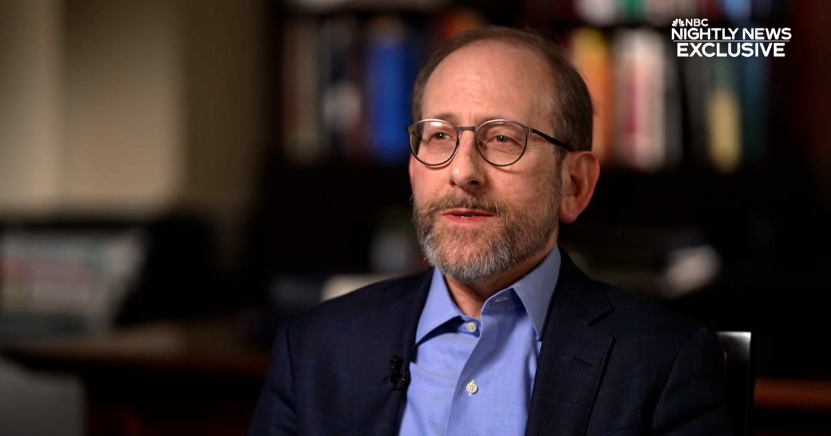 Lester Holt's exclusive interview with Harvard President Alan Garber