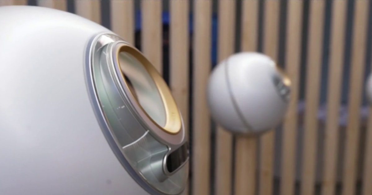 Iris-scanning orb that can verify humans coming to U.S.